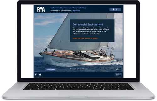 RYA PPR (Professional Practices and Responsibilities)